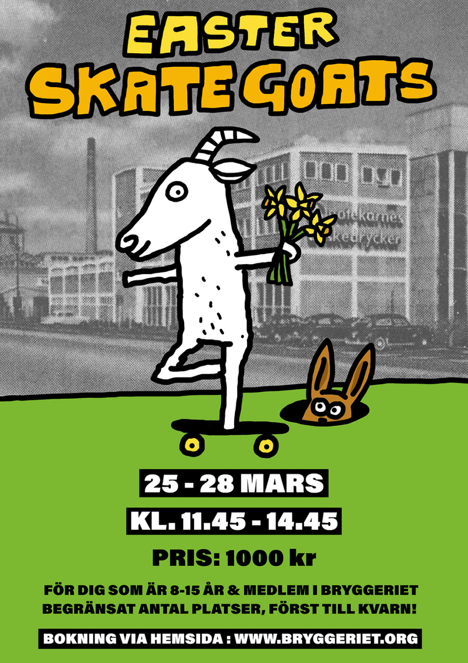 Skate Goats på påsklovet 2024 | Bryggeriet